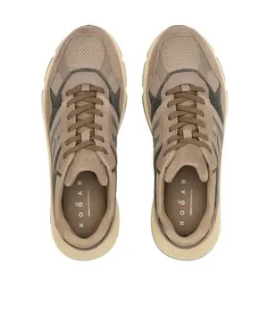 Hogan Hyperlight Lace-up Sneakers - Gray-brown