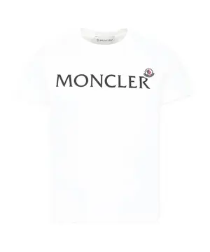 Moncler Logo T-shirt - White