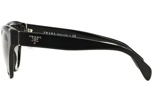 Prada Cat Eye Gradient Logo Sunglasses - Nude