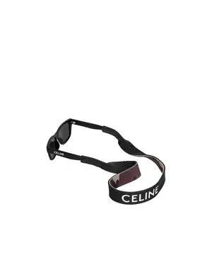 Celine Monochroms Sunglasses Strap In Neoprene