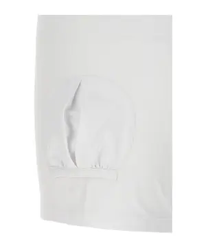 Brunello Cucinelli Sleeveless Collared Dress With Embroidered Logo And Matching Shorts