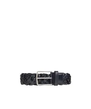 Bottega Veneta Intreccio Belt - Black