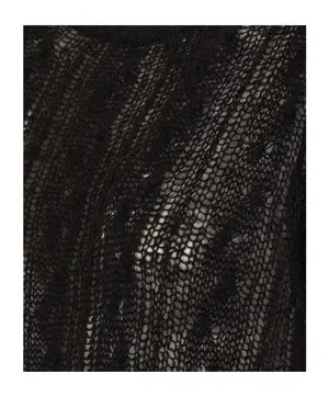 Alanui Open-work Ruffled Jumper