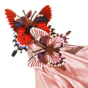 Blumarine Draped Butterfly-detail Gown