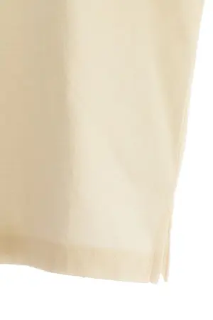 Prada Short Sleeve Crewneck T-shirt With Logo Detail