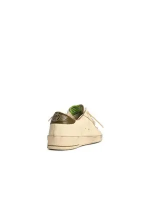 GOLDEN GOOSE Stardan Lace-up Sneakers - Nude