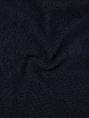 Stone Island Logo Patch Crewneck Jumper - Navy