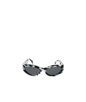 Celine Logo Sunglasses - Black