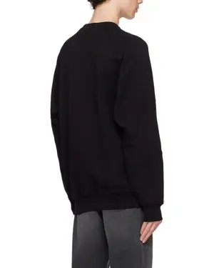 Balmain Vintage Logo Embroidered Oversized Sweatshirt