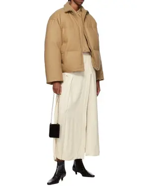 TOTEME Long Sleeve Collared Shirt - Nude
