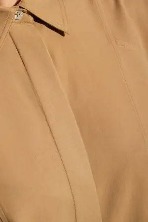 TOTEME Long Sleeve Collared Shirt - Nude