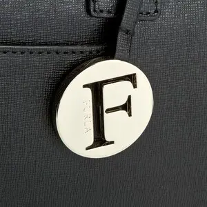 Furla Logo Detail Top Handle Bag