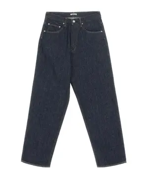 Auralee Straight-leg Cut Jeans - Black