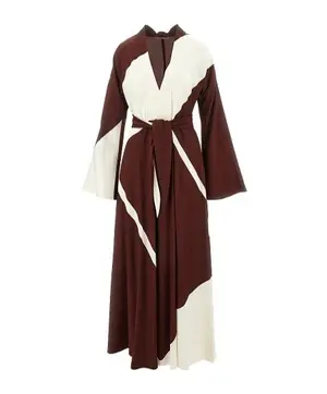 Alberta Ferretti Belted Day Dresses