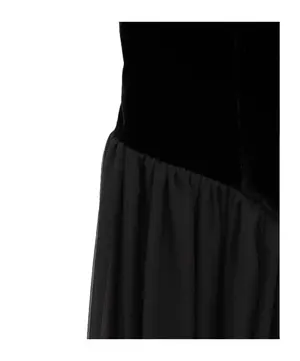 Chloé Velvet And Chiffon Maxi Dress