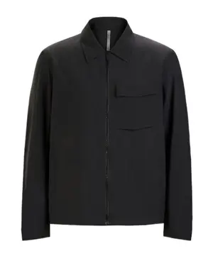 Veilance Spere Sl Zip-up Flap-pocket Jacket - Black