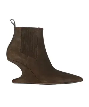 Rick Owens Pull On Booties For Women