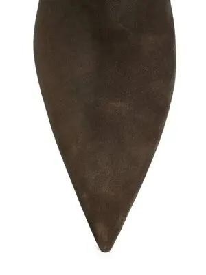 Rick Owens 80mm Sculptural Heel Ankle Boots