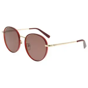 FERRAGAMO Round Frame Sunglasses