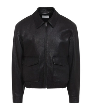 Saint Laurent Zip-up Short Jacket