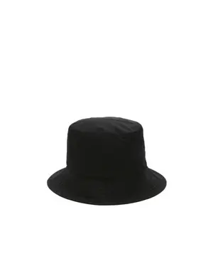 J.W.ANDERSON Logo Embroidered Wide Brim Bucket Hat - Black