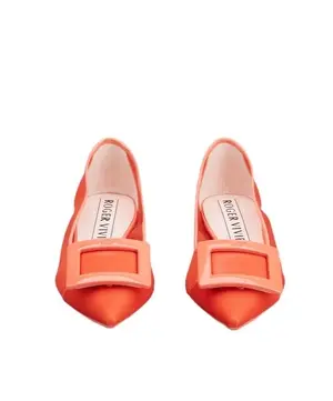 ROGER VIVIER Gommettine Ballerinas In Mesh Fabric