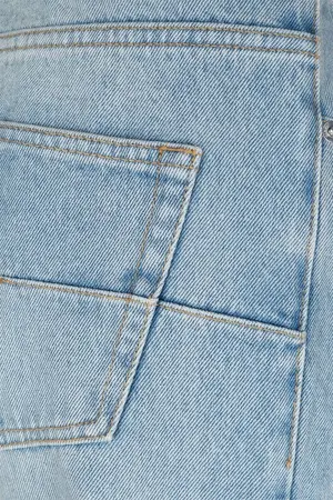 Dior Logo Patch Straight Leg Jeans
