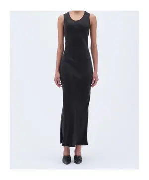 REMAIN BIRGER Sleeveless Bias-cut Maxi Dress