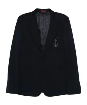 Gucci Long Sleeve Blazer - Black