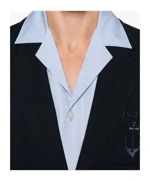 Gucci Long Sleeve Blazer - Black