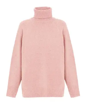 P.a.r.o.s.h High Neck Ribbed Wool Sweater