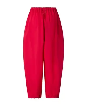 Pinko Lightweight Drawstring Balloon Pants - Red