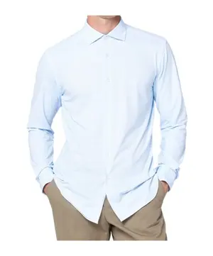 XACUS Classic Long-sleeve Shirt - Light Blue