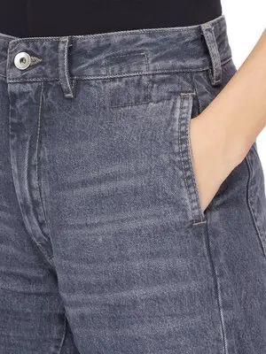 Rick Owens Wide Leg Jeans - Washed Ash