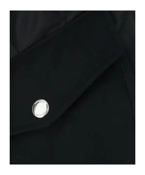 Burberry Quilted Hooded Jacket - Black