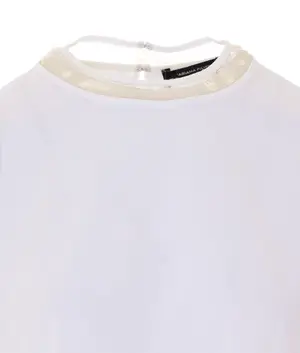 Fabiana Filippi Sequin Detailed Round Neck T-shirt