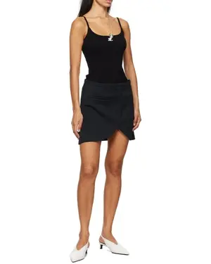 COURREGES Courrèges Ribbed Logo Knit Camisole