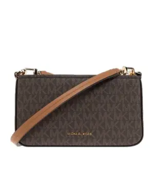 Michael Kors Monogram Chain Shoulder Bag