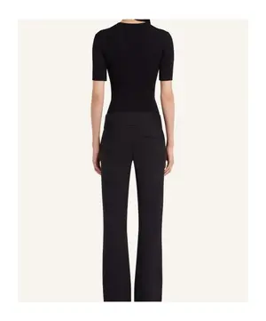COURREGES Ribbed-knit Jumper With Open Shoulders