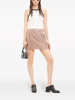 COURREGES Courrèges Buckle Detailed Halter-neck Top
