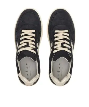 Hogan H630 Lace-up Low Top Sneakers - Blue