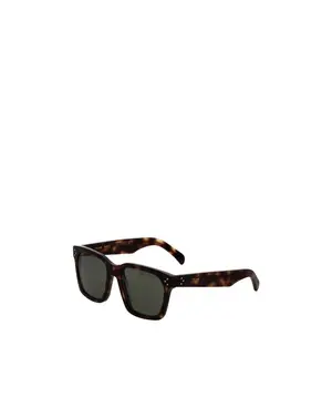 Celine Acetate Frame 45 Sunglasses - Black