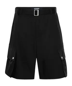 Jacquemus Belted Cargo Shorts