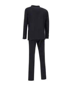 BARBA NAPOLI Double-breasted Suit With Notched Lapels