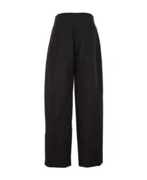 JIL SANDER High-waist Straight-leg Trousers - Black
