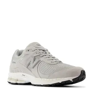 NEW BALANCE Round Toe Lace-up Sneakers - Grey