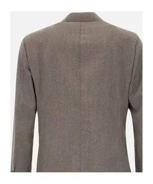 BARBA NAPOLI Herringbone Two-piece Suit