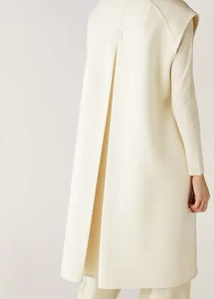 Loro Piana Long Cashmere Vest With Button Detail