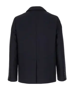 Gucci Interlocking G Single Breasted Blazer - Blue