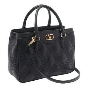 Valentino Garavani Quilted Logo Shoulder Bag